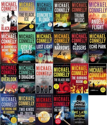 Complete Set Series - Lot of 23 Harry Bosch Novels by Michael Connelly ...