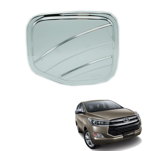 Fuel Oil Tank Cap Cover Chrome Carbon Trim 1 Pc For Toyota Innova ...