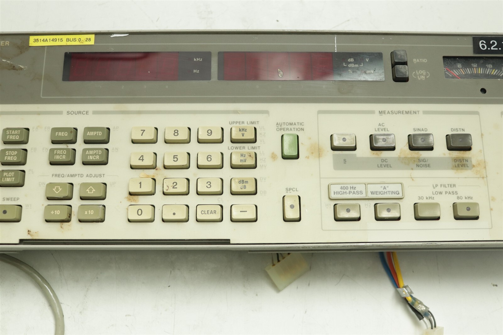 HP 8903B Audio Analyzer for sale online | eBay