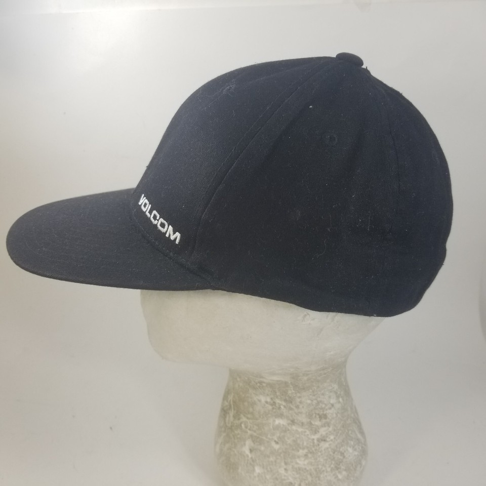 Volcom Fitted L/XL Hat Cap Baseball Cap Black | eBay