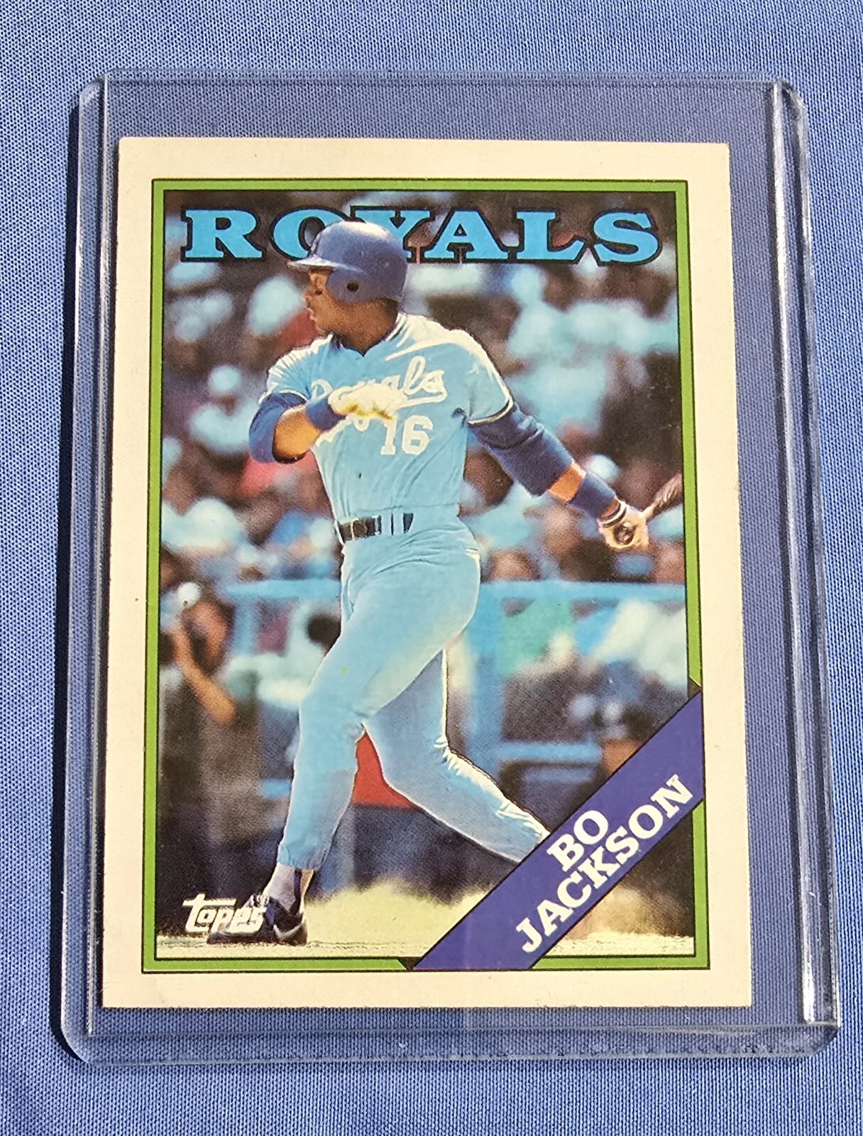 1988 Topps #750 Bo Jackson Ultra With Multiple Card Errors Super Rare ...