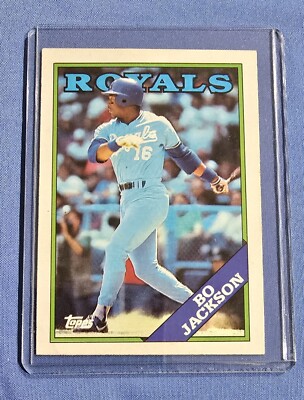 1988 Topps #750 Bo Jackson Ultra With Multiple Card Errors Super Rare ...