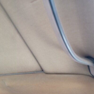 83 Mercedes W123 300D OEM Beige Front Interior Grab Handle RH above ...