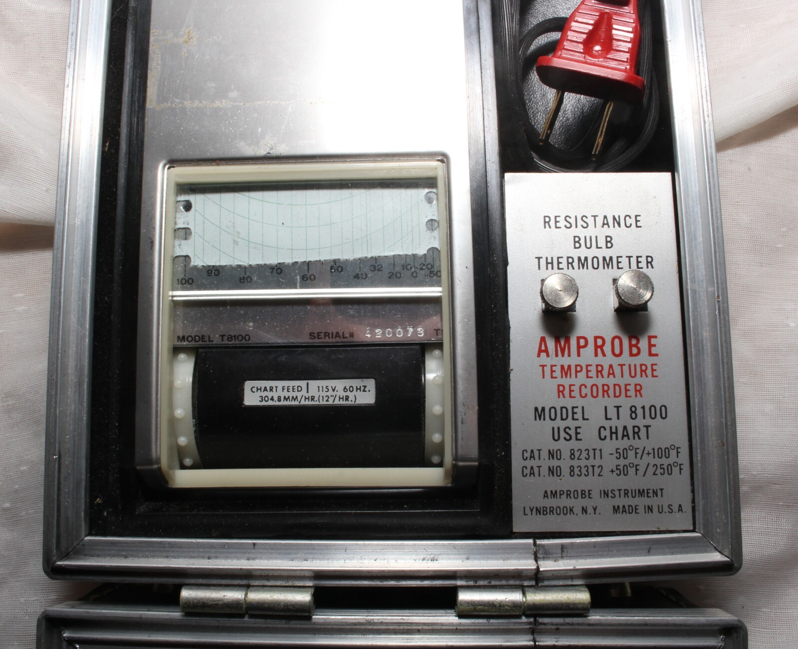 Vintage Amprobe LT 1800 Temperature Recorder tested works | eBay
