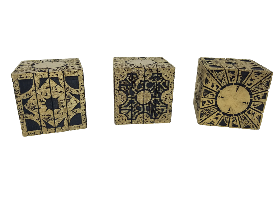 Hellraiser Cube Puzzle Box Lament Configuration Functional Pinhead Prop ...