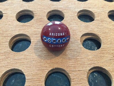 Vintage |"Arizona Powerball Lottery" | White, Black, & Blue Print on ...
