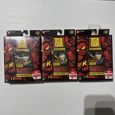 Teen Titans TCG CCG 2-player Starter Deck Box For Card Game (New) Lot ...