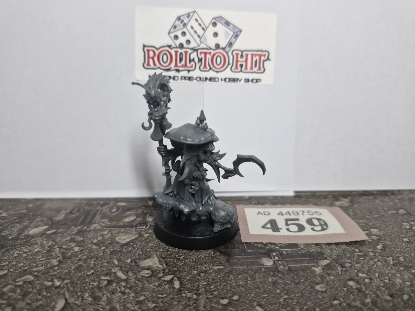 Warhammer Age of Sigmar Gloomspite Gits Fongoid Cave-shaman Assembled ...