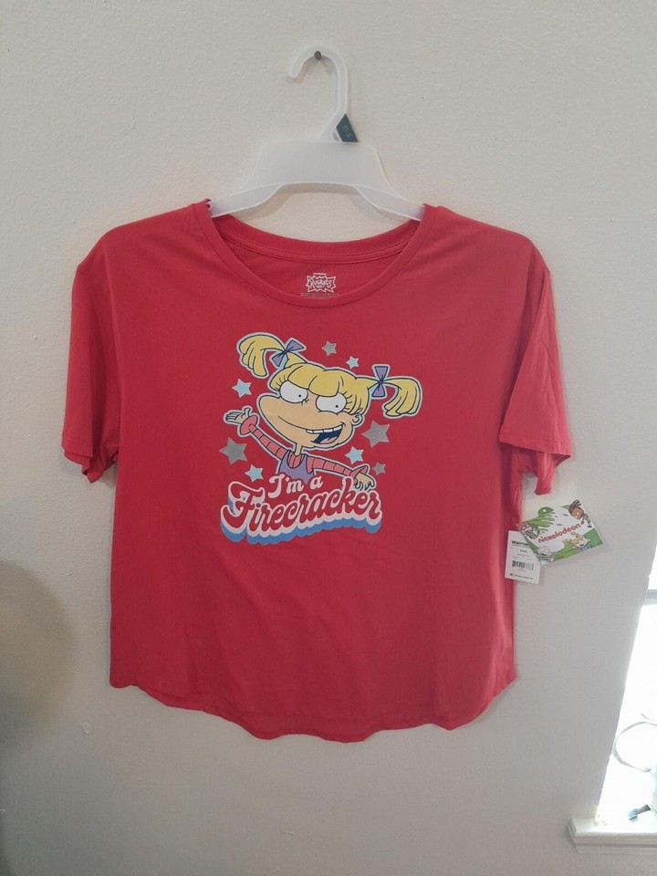 Junior Womens Rugrats Tee Shirt Im A Firecracker Size 3X Nickelodeon ...
