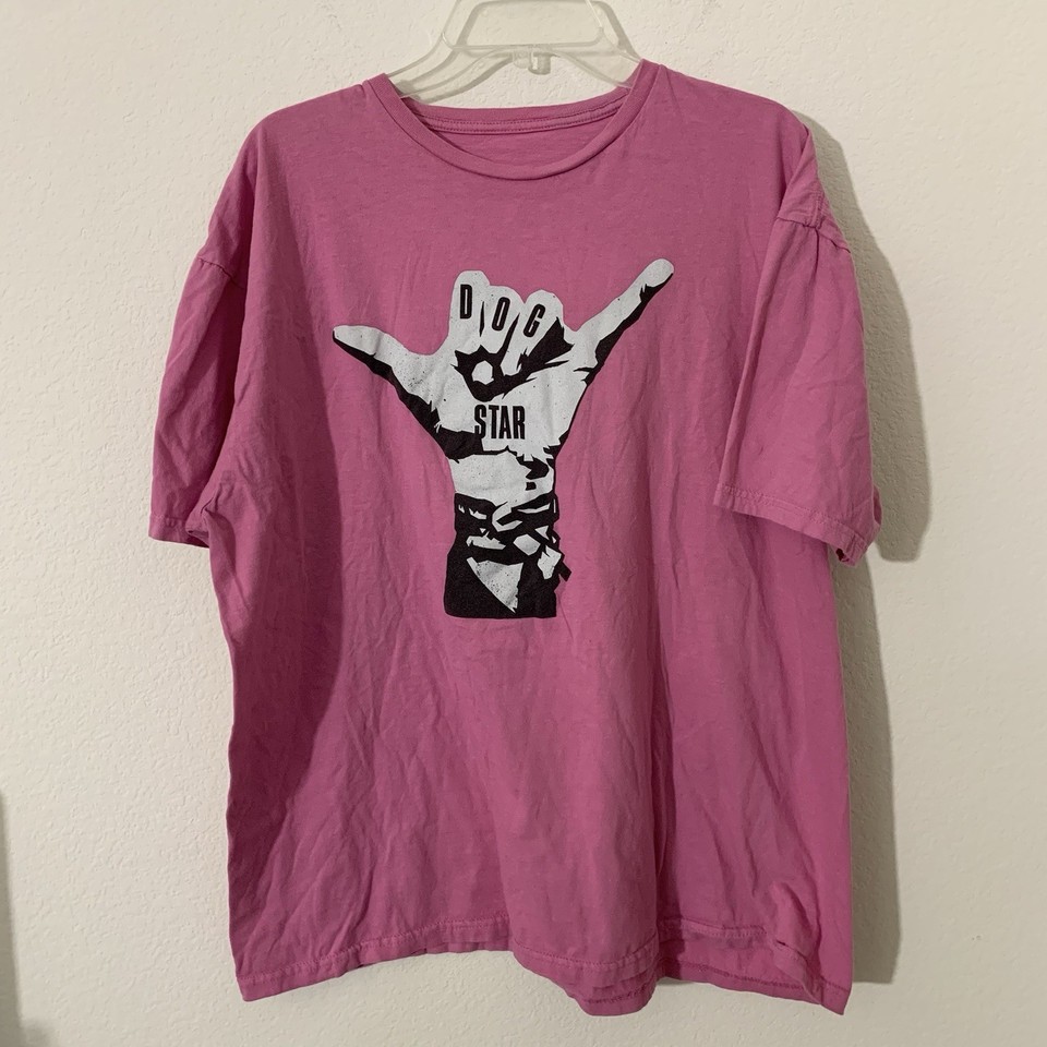 Dogstar Keanu Reeves Men’s Band Tee Shirt 2XL Pink Shaka Graphic Print ...