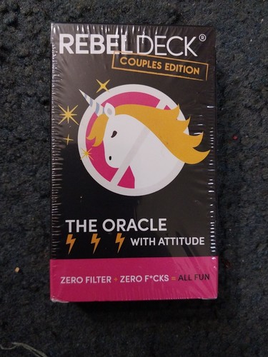 REBEL DECK The Oracle With Attitude COUPLES EDITION Card Game NEW RARE NIP & HTF | eBay