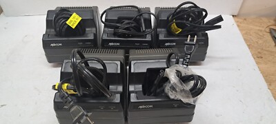 Lot of 5 - M/A COM Radio P7100 DESK Universal Charger BASE BML 161 78/ ...