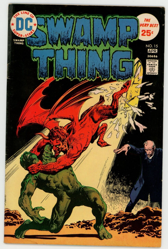 No 15 Swamp Thing DC Comics Nestor Redondo 1975 | eBay