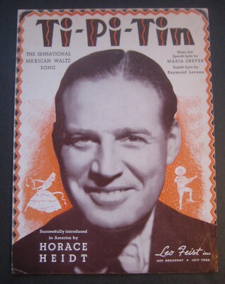 Ti-Pi-Tin by Horace Heidt sheet music | eBay
