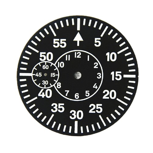 Green Luminous Watch Dial Face Plate For ETA 6497 Seagull ST3620 ...