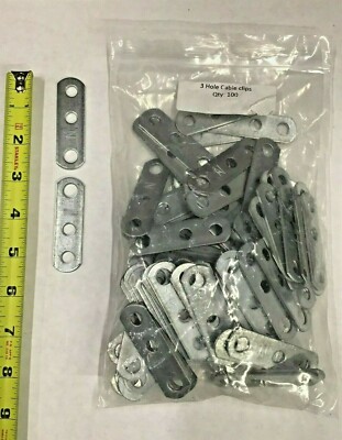 100 3 Hole Cable Clip Adjustable to Extension Spring Length Garage Door ...