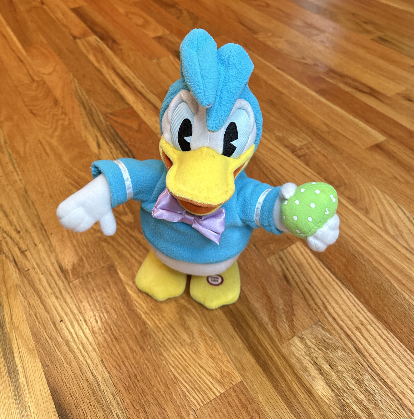 Hallmark Donald Duck Easter Plush Animated Singing Walking Duck ( Works ...