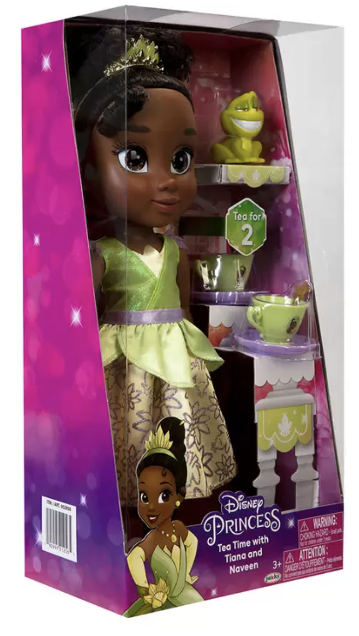 Disney Princess Tea Time Toddler Doll - Elsa Anna Ariel Moana Rapunzel ...