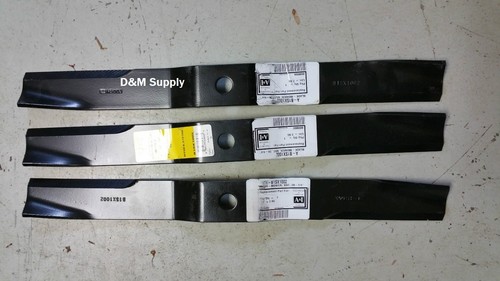 Set of 3 finish mower blades to fit SM150 60" 512150 SM512150 12891141 ...