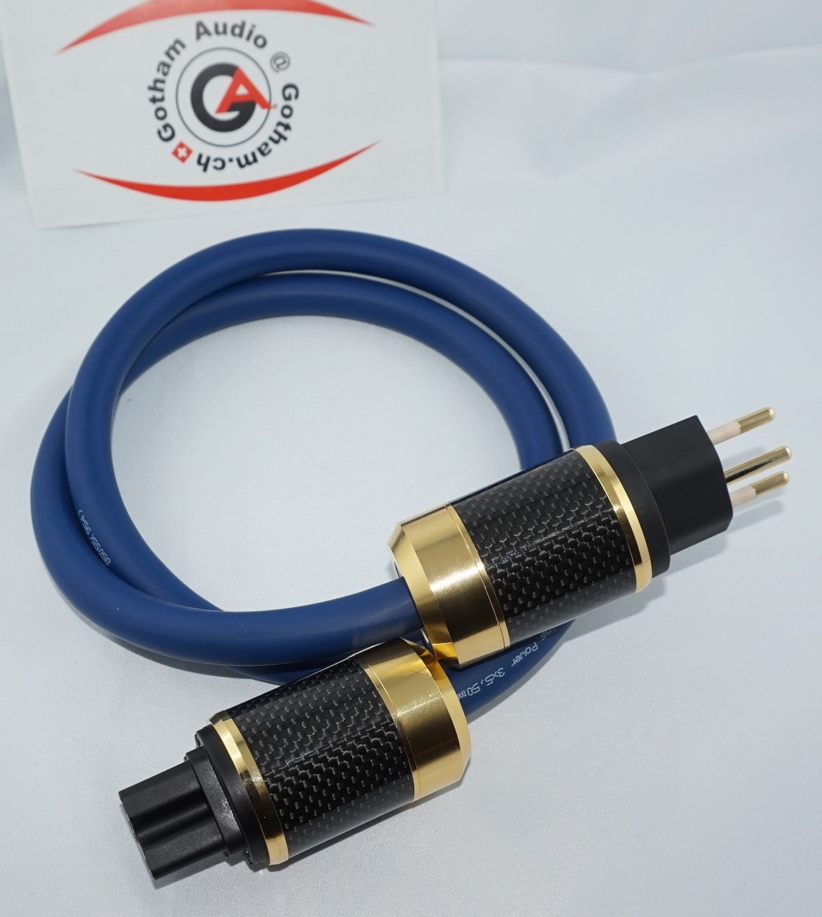 Hi-End Gotham Mains Power cable 230vAC Swiss Made Netzkabel 3fach ...