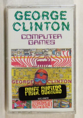 GEORGE CLINTON‎– Computer Games 1991 US REM cassette SEALED P Funk ...