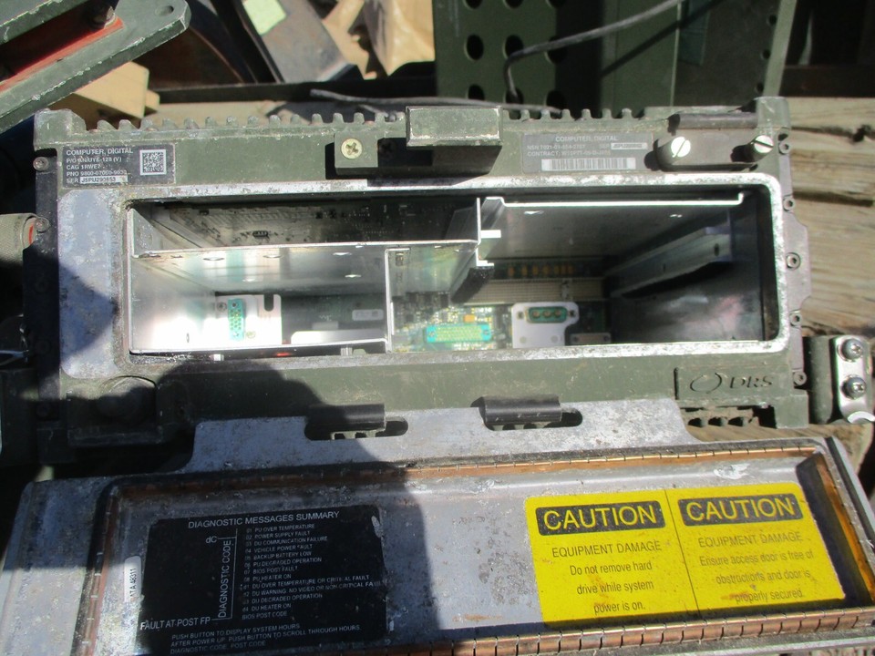 Used Display ONLY Non-Functioning Blue Force Tracker BFT System w/HMMWV ...