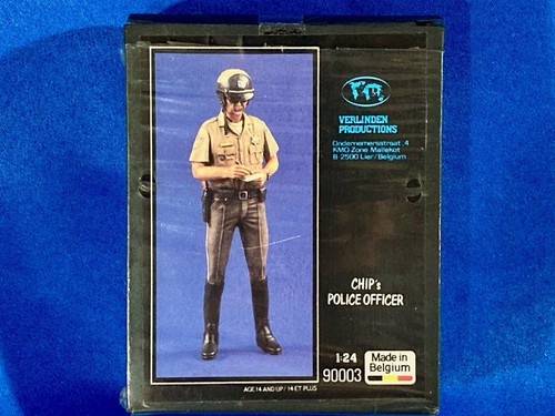 Verlinden 90003, 1/24 CHIP’s Police Officer Resin Kit, Vintage | eBay