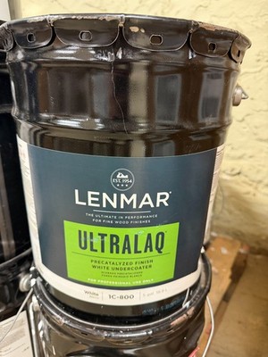 LENMAR ULTRALAQ PRECATALYZED FINISH WHITE UNDERCOATER 5-GALLONS | eBay