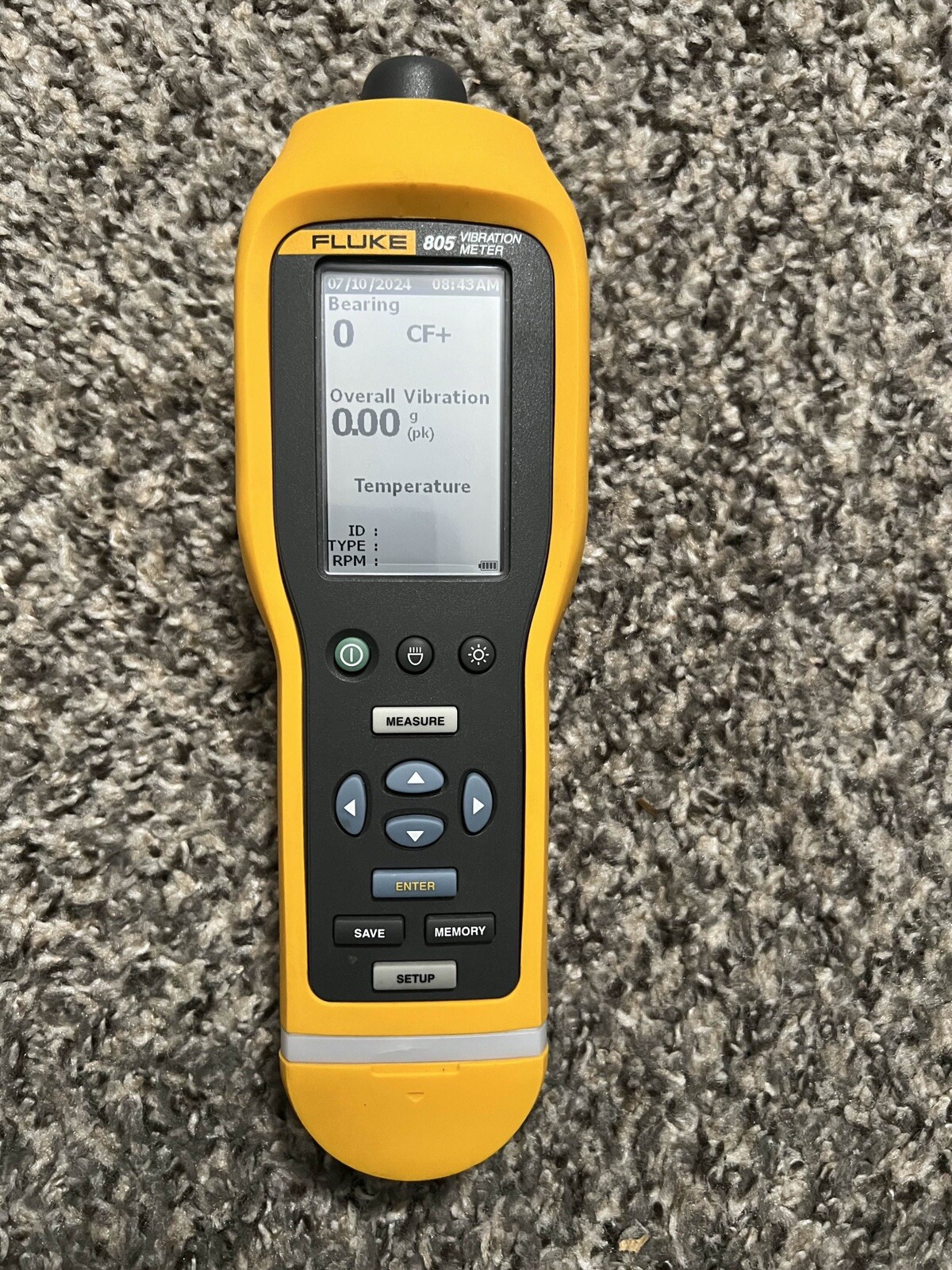 Fluke 805 Vibration Meter Tester | eBay