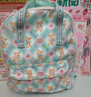 Humming Mint bambi backpack Rucksack sanrio | eBay
