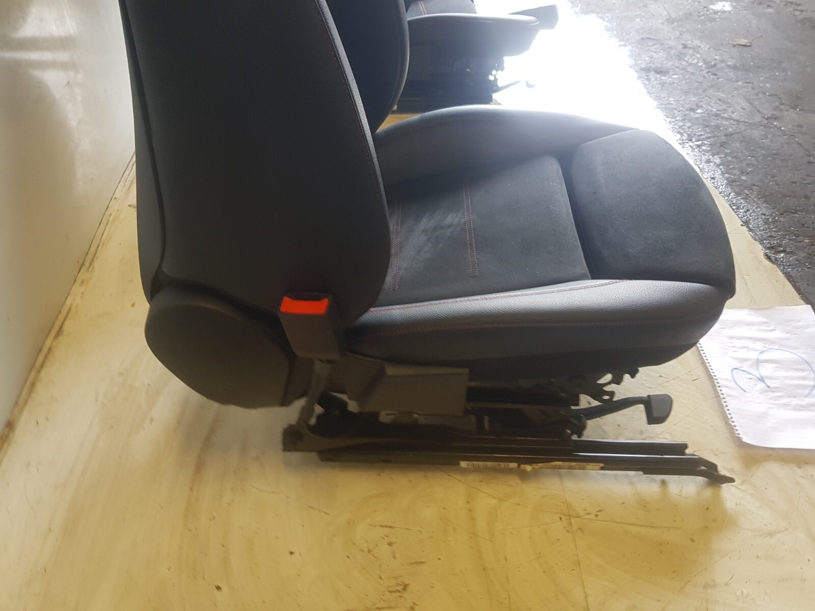 MERCEDES A CLASS W177 AMG LINE PASSENGER SEAT HALF LEATHER #3 | eBay UK