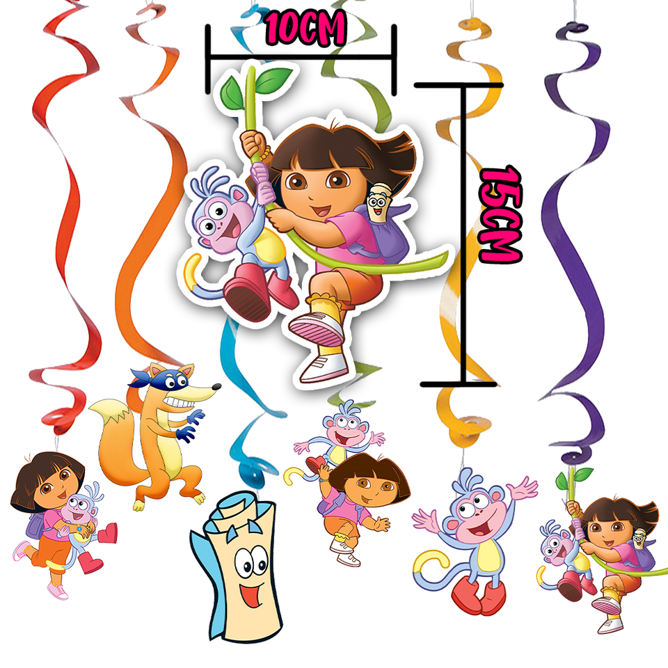 DORA Explorer plate cup birthday party supplies favor centerpiece ...
