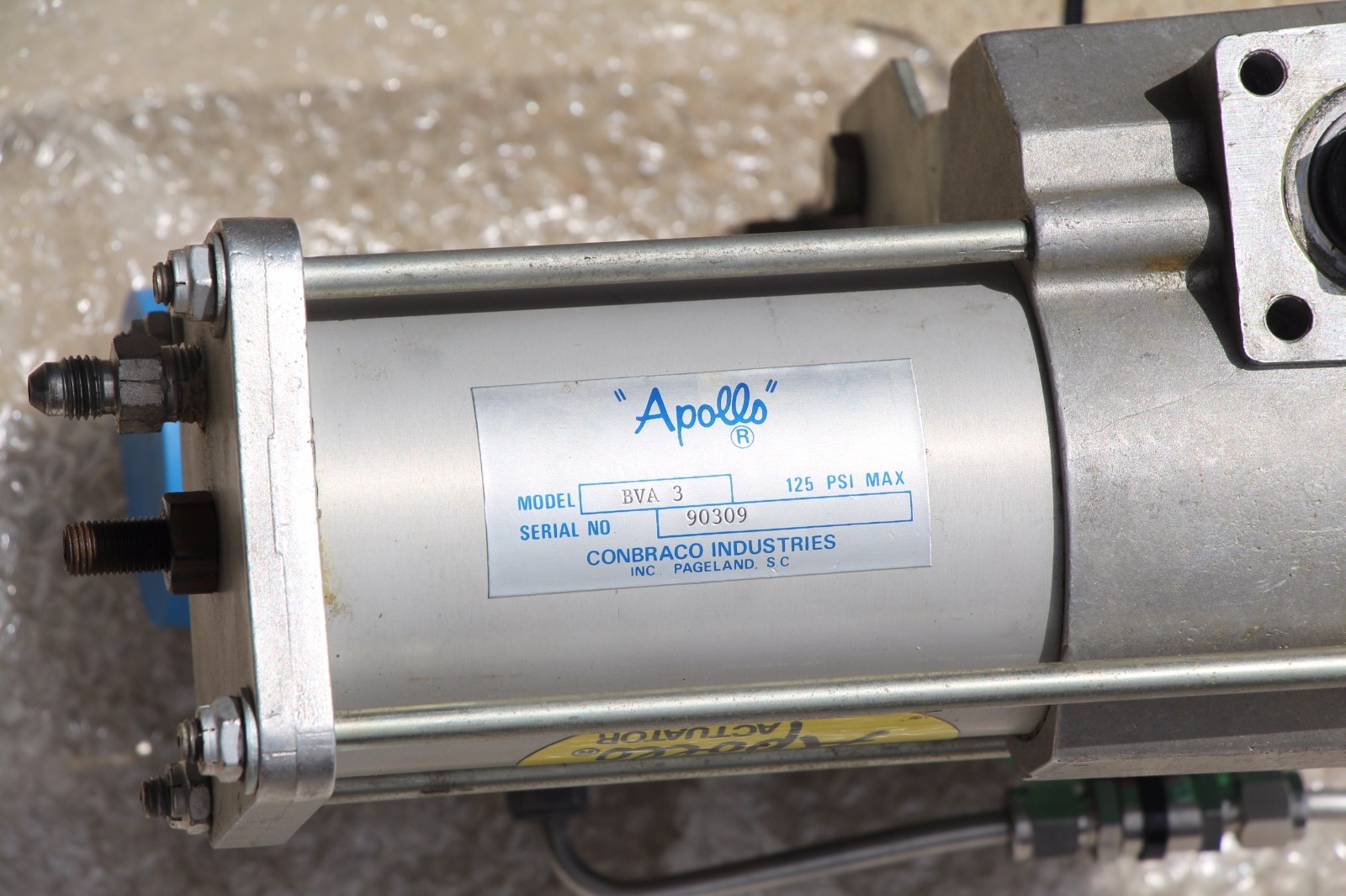 Apollo BVA 3 Pneumatic Actuator 125 PSI Max New* for sale online | eBay