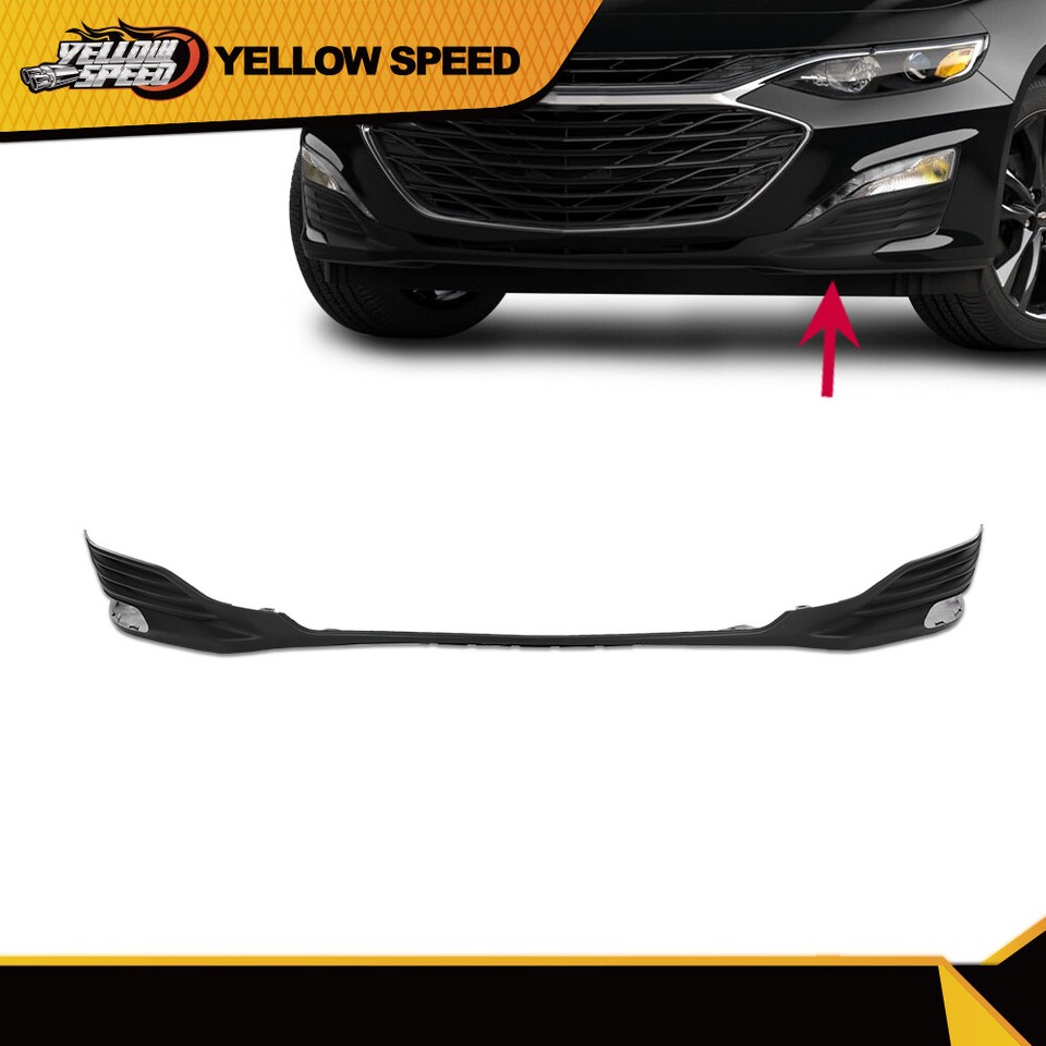 Fit For 2019 2020 2021 Chevy Malibu Front Bumper Lower Cover Lip ...