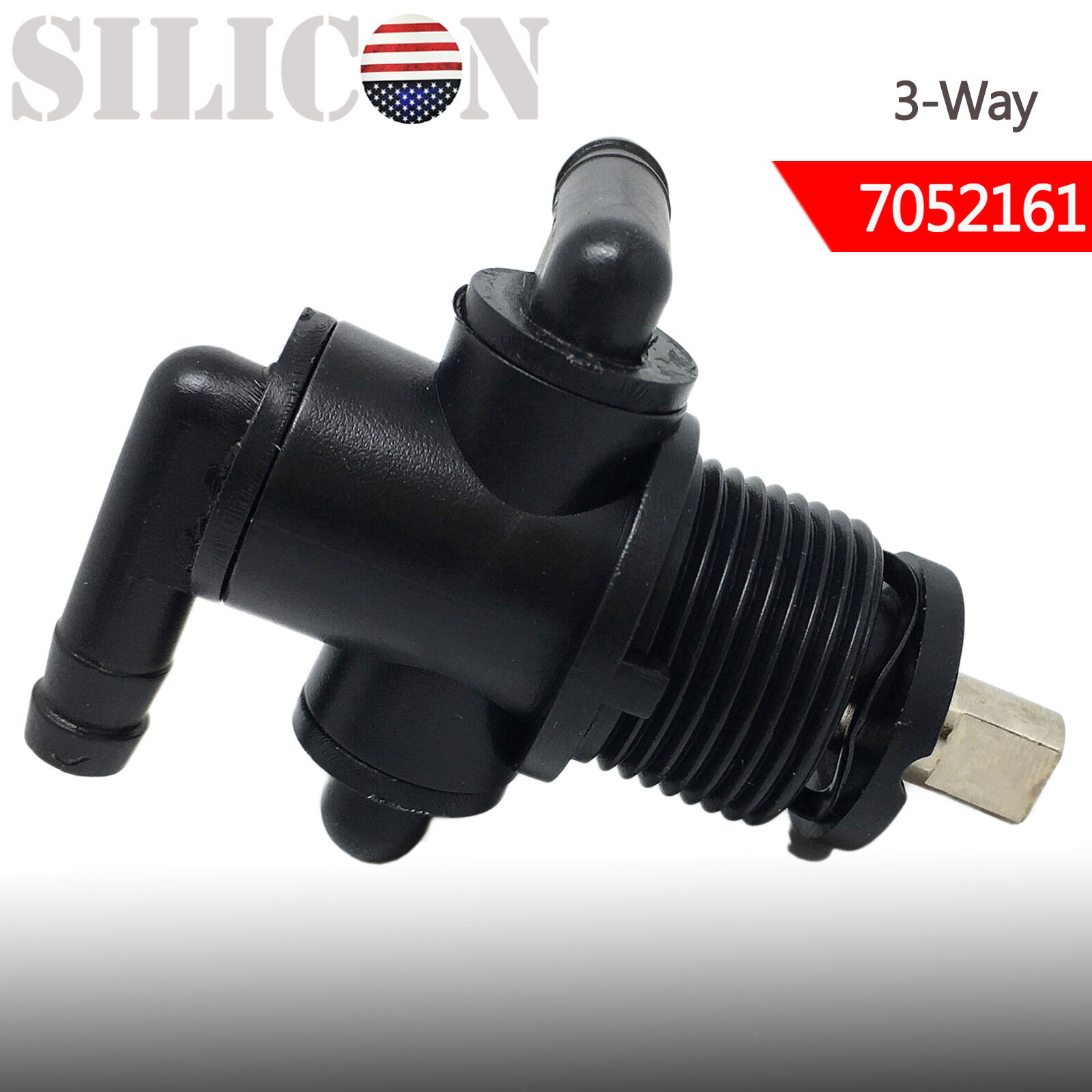 3-Way Fuel Shut Off Valve Petcock For Polaris Magnum 325 2000-2002, 330 ...