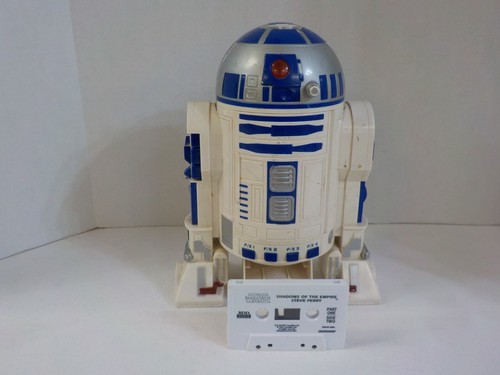 G0129 1997 STAR WARS R2-D2 Data Droid Cassette Player Tiger Electronics ...