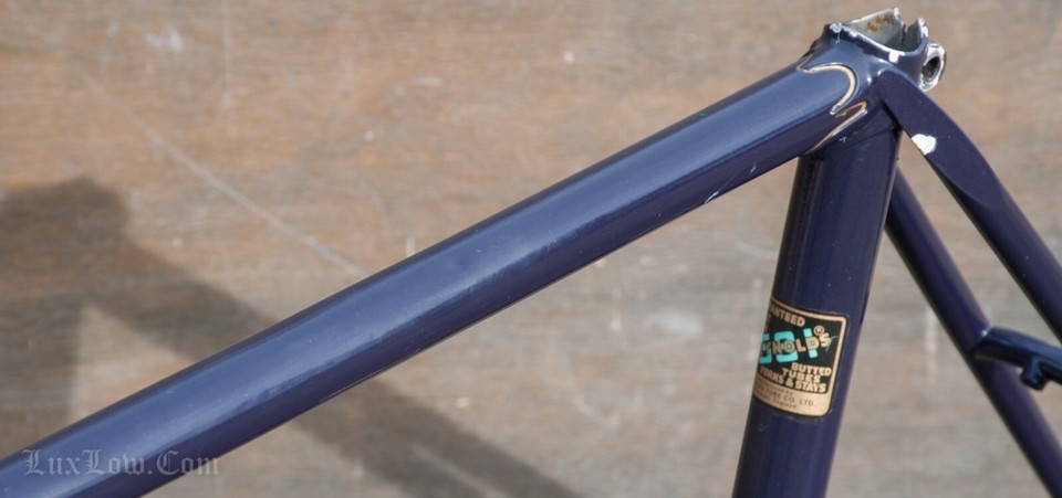 Vintage 1953 Gillott Youngs Track Bicycle FRAME FORK 531 Reynolds Steel ...