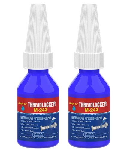 Threadlocker Blue, Thread Lock Medium Strength Lock Tight for Nuts ...