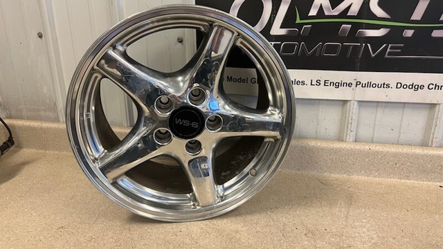 One 1999 Pontiac Trans Am 30th Anniversary RARE Blue 17x9 Wheel With ...