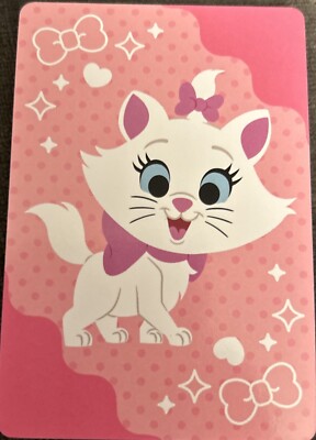Disney 100 Bandai Marie Card | eBay