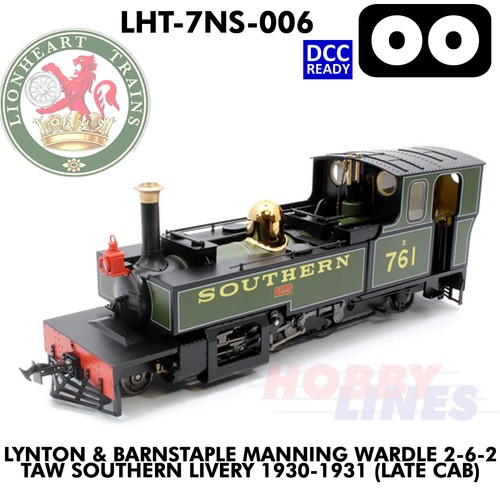 TAW Southern Livery 1930-31 DCC Ready 1:43.5 OO Lionheart Trains LHT ...