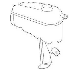 2015-2020 Chevrolet Suburban 1500 Coolant Reservoir 84368362 OEM. | eBay