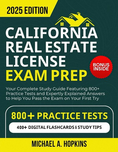 California Real Estate License Exam Prep 2025: Your Complete Stud | eBay