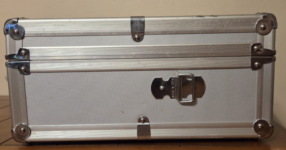 Vintage Hakuba Medium Hard Aluminum Camera Case Photography ...