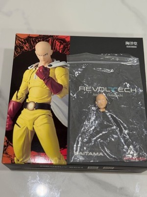 Kaiyodo Revoltech Amazing Yamaguchi One Punch Man Saitama with Bonus ...