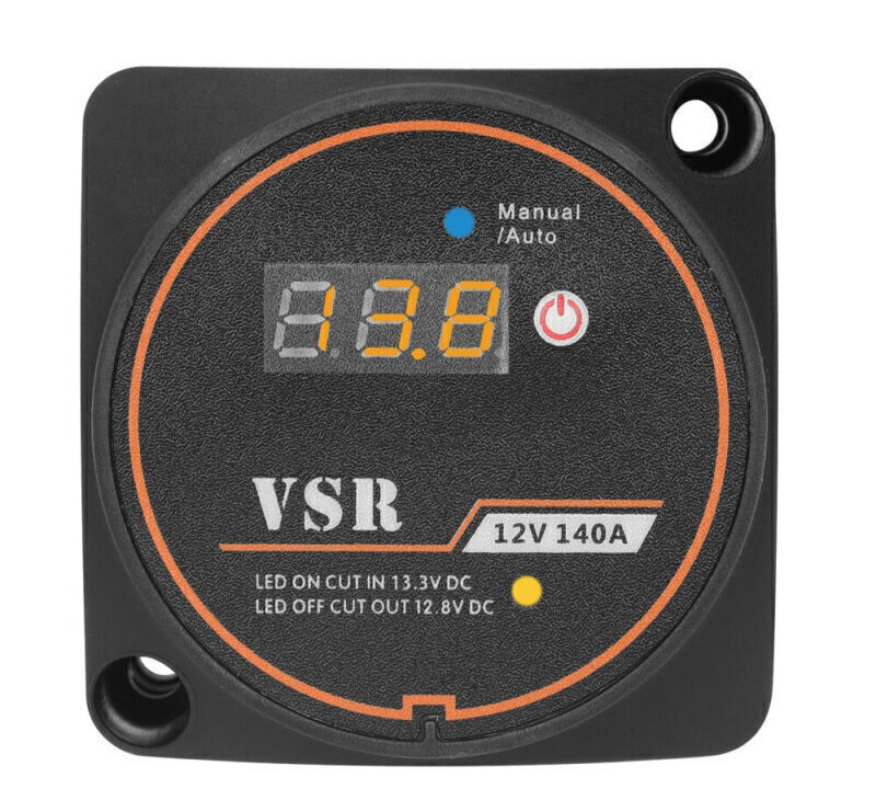 Voltage Sensitive Relay Dual Battery 12V 140A Isolator Split Charge VSR ...