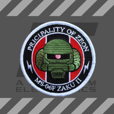 Gundam 79 One Year Space War Zeon Military Anime MS-06 Zaku Morale ...