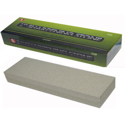 Two Sided Knife Sharpener Sharpening Stone 8" | eBay