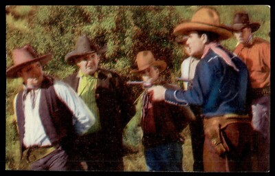 1920s-30s Arcade Style Card Western #855 Reb Russell "Range Warfare" | eBay