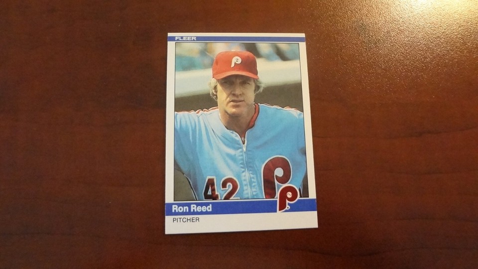 1984 FLEER #45 RON REED BASEBALL CARD | eBay